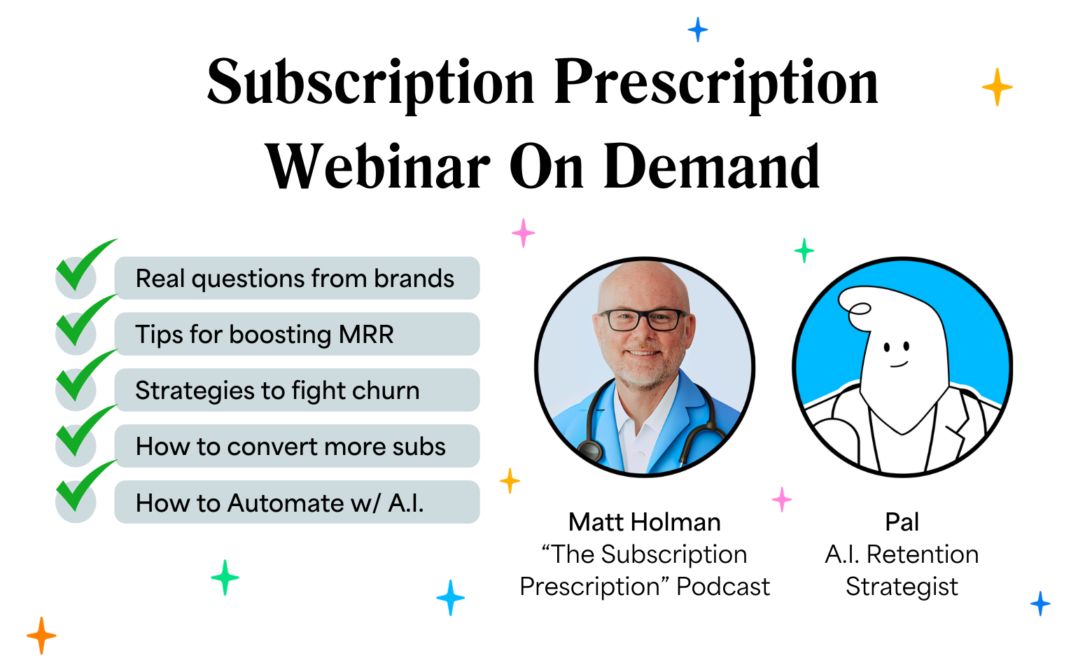 Subscription Prescription x Peel Webinar: How to improve DTC subscriptions | Peel Insights